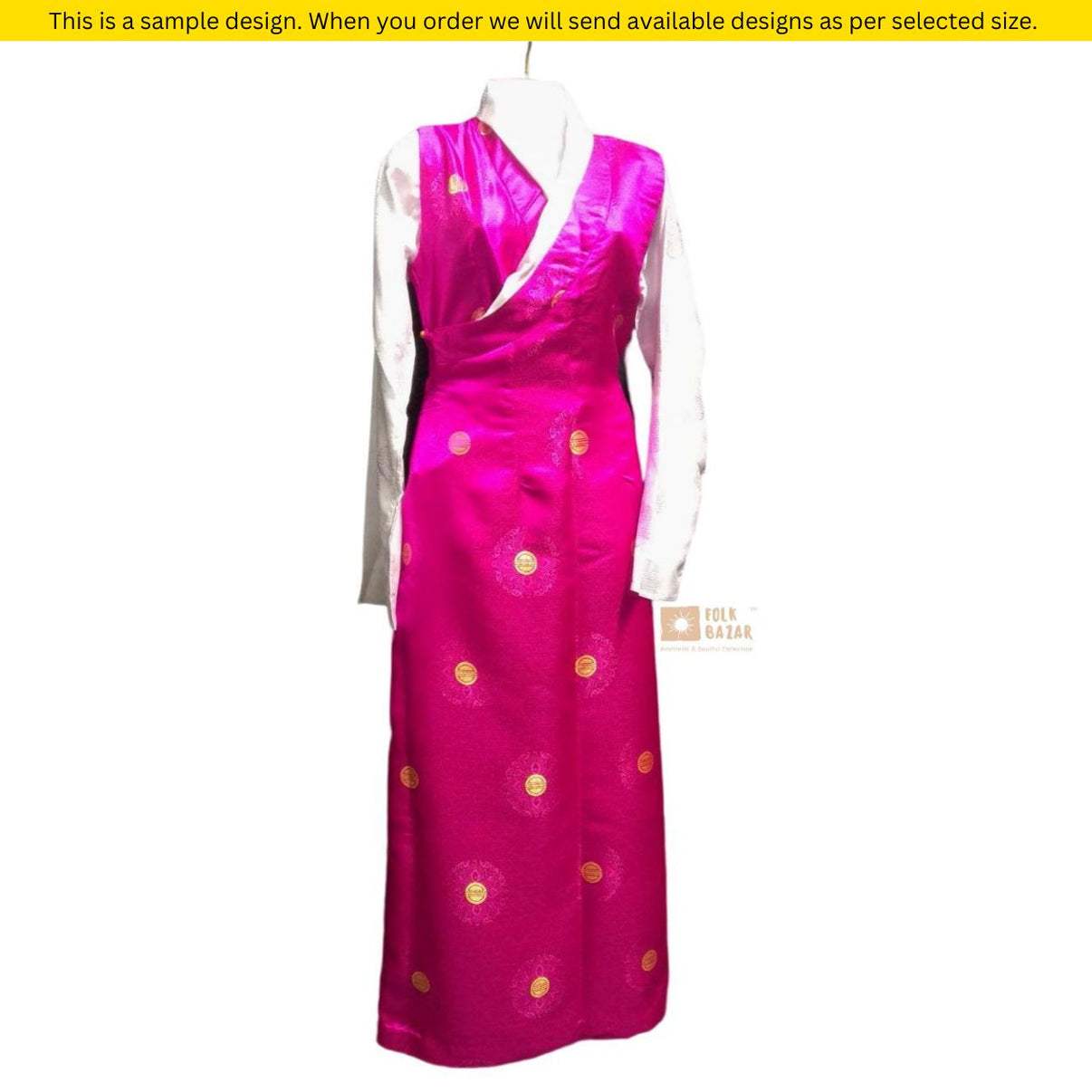 Buy Modern Bakhu Dress online in Folk Bazar