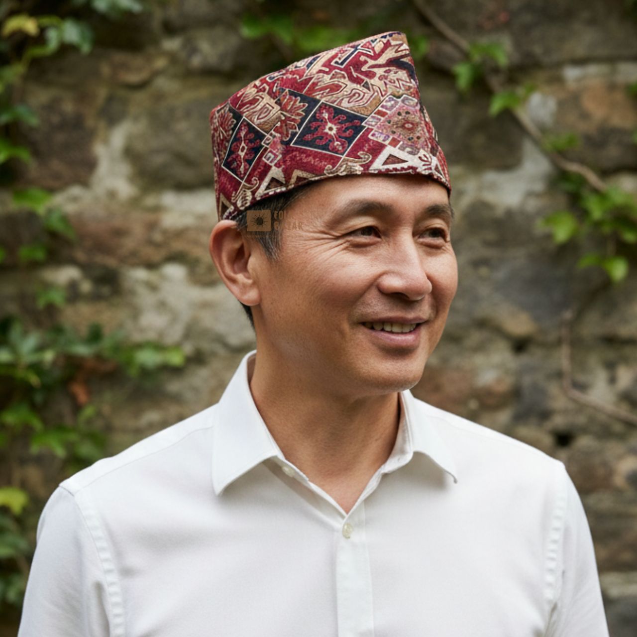 Buy Traditional Nepali Dhaka Topi for men online at Folk Bazar.