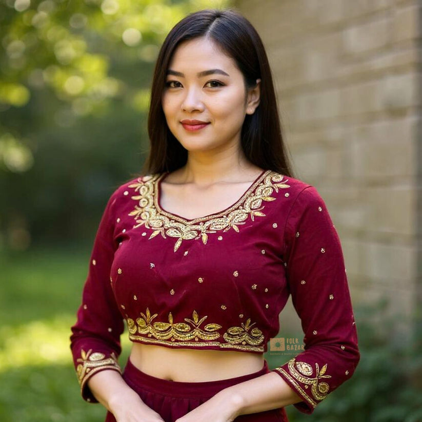 Shop Traditional Magar Dress online for Female & Male – Folk Bazar