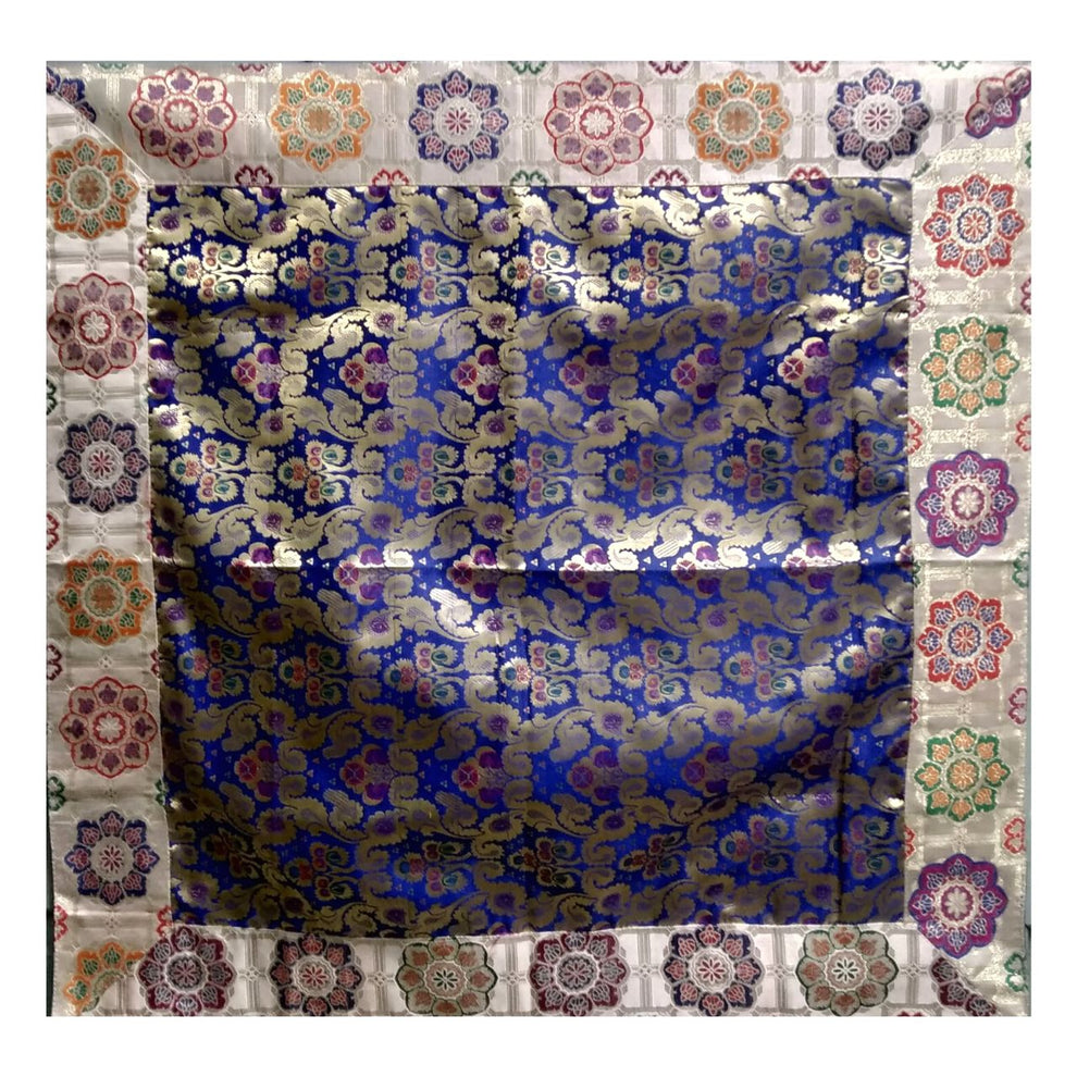 Brocade Mat for Table Top/ Pooja Aasan – Folk Bazar
